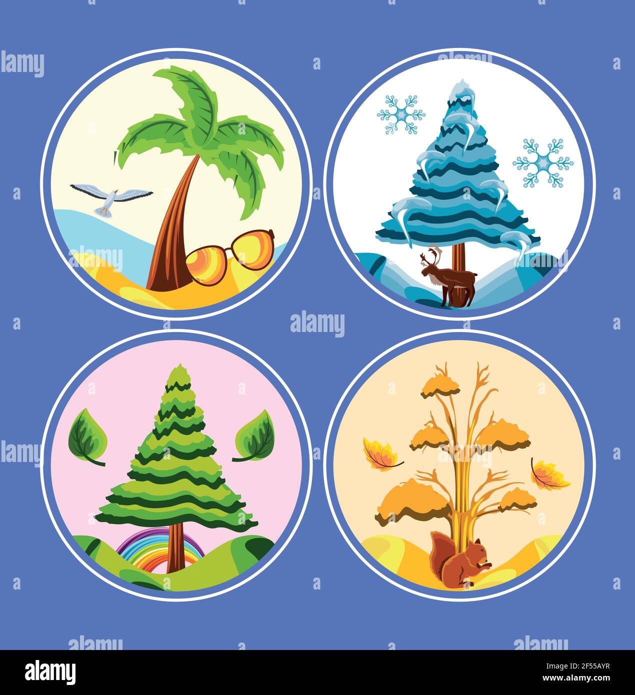 Dry seasons Stock Vector Images - Alamy