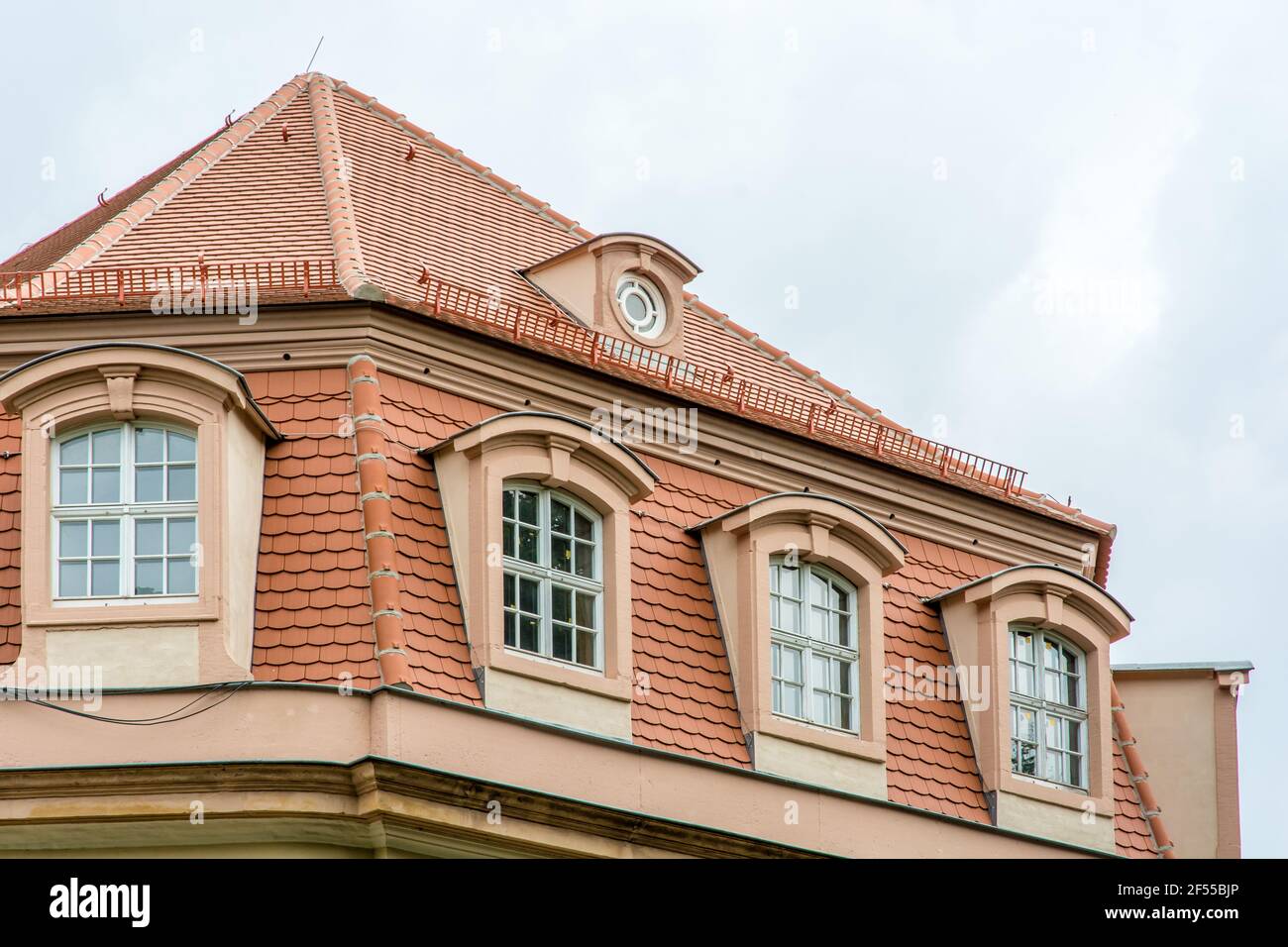 Elaborate beautiful roof construction in detail Stock Photo - Alamy