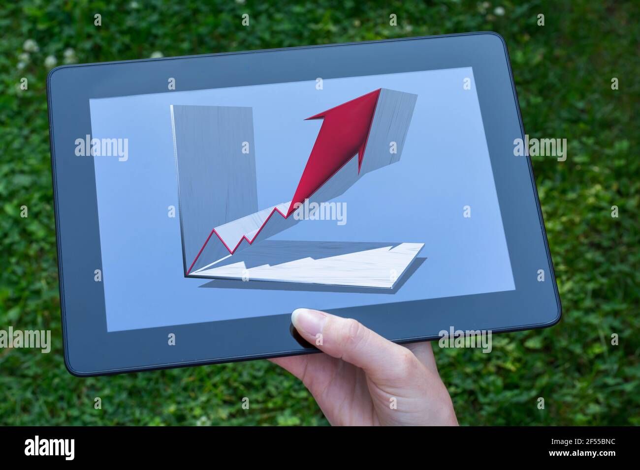 3d diagram arrow image hi-res stock photography and images - Alamy