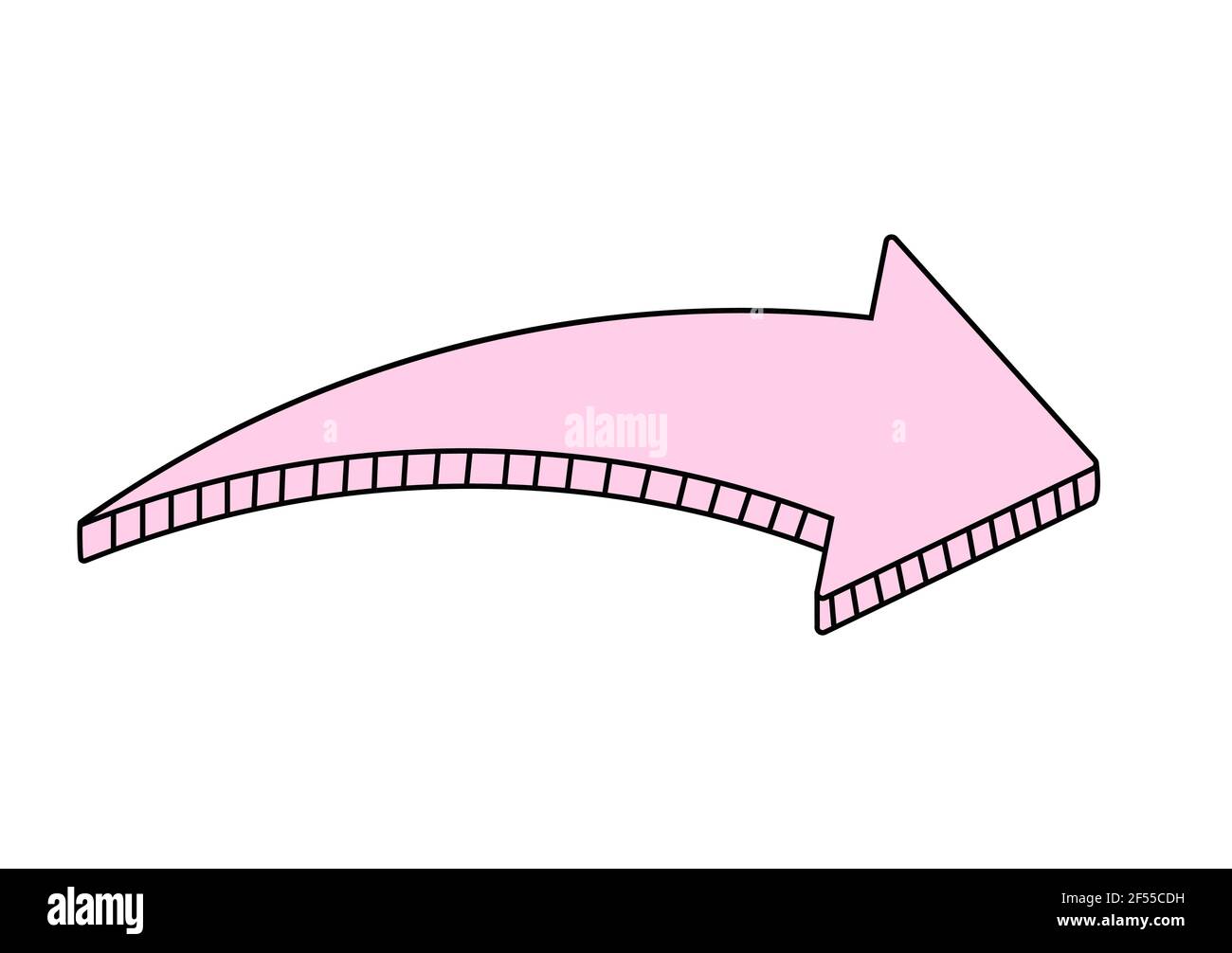 Cute Arrow Sign. Abstract Design Element. Vector Illustration EPS10 ...