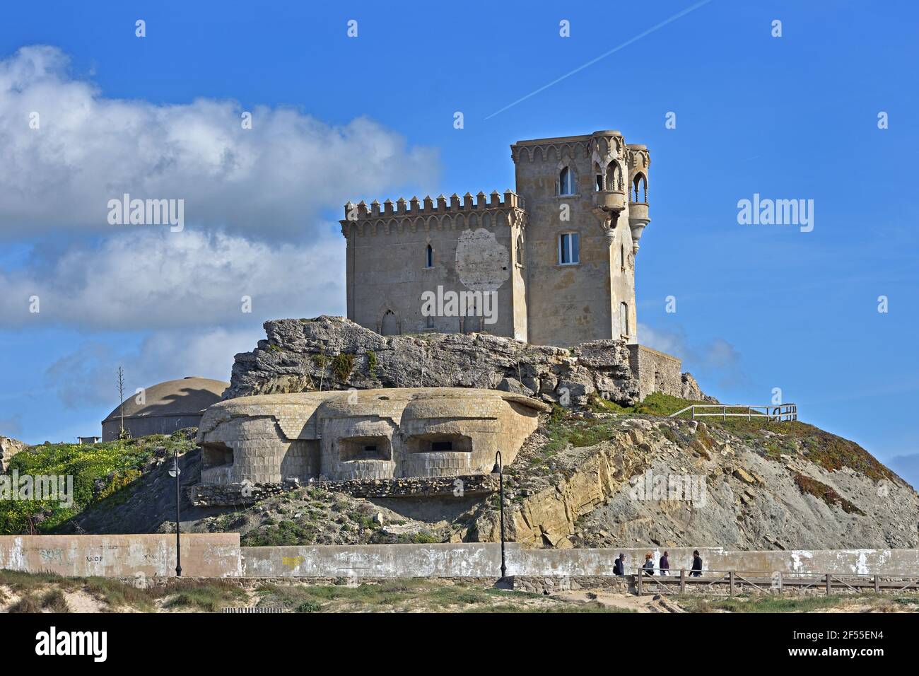 The castle of guzman el bueno in originally built as hi-res stock ...