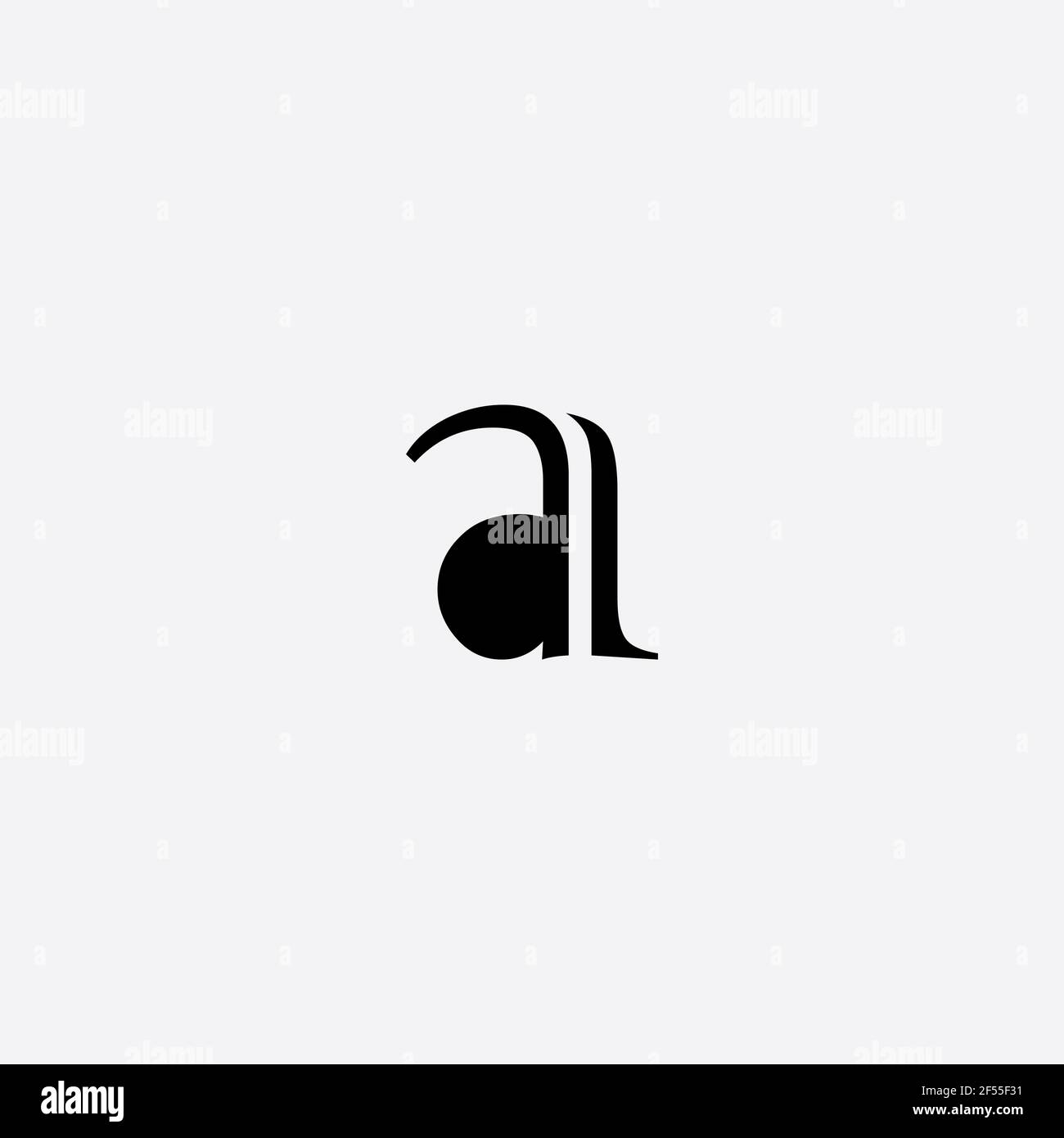 Letter A logo icon design template elements - Illustration Stock Photo ...