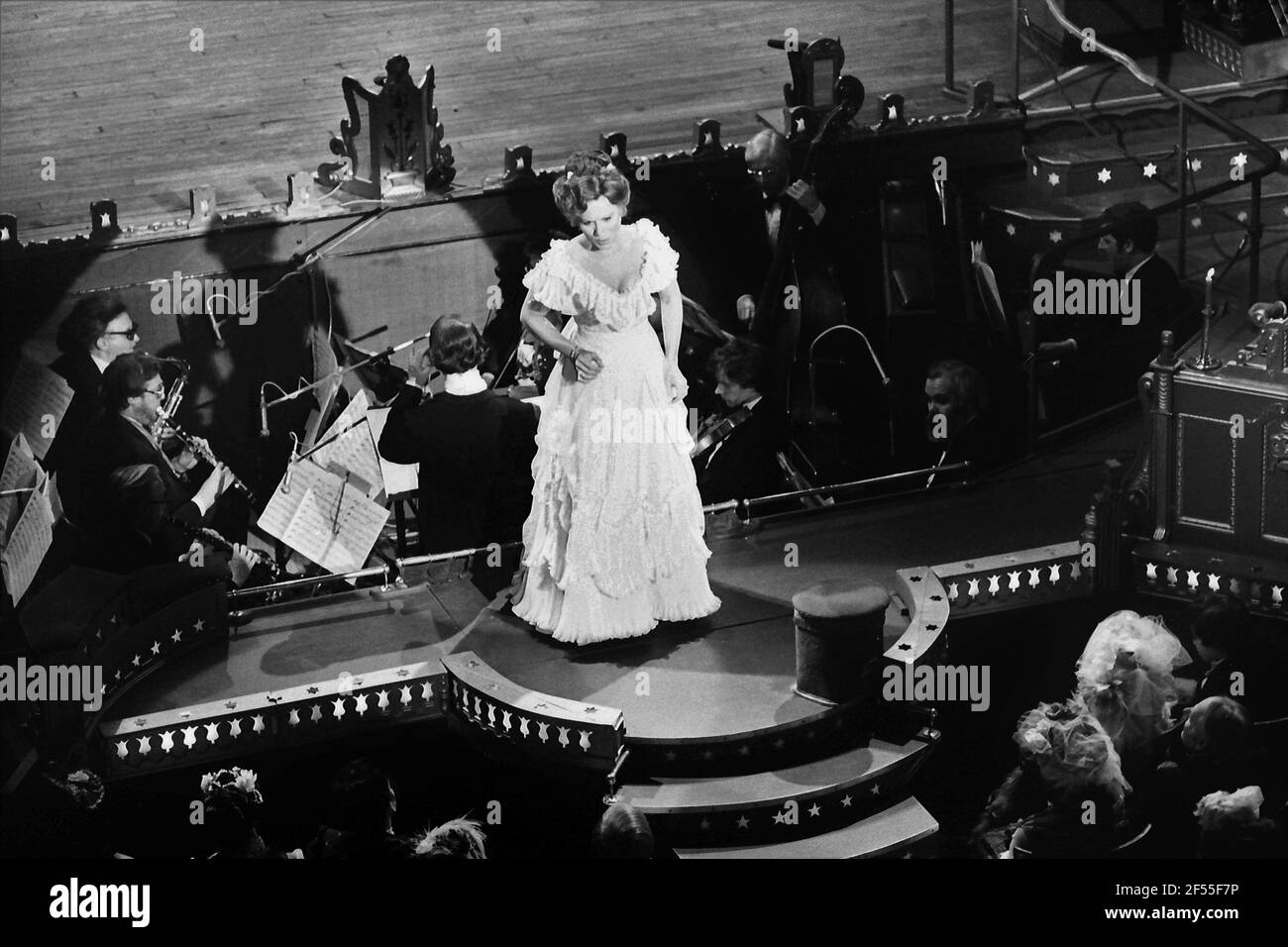 Roy Hudd and actor pals at the City Varieties theatre in Leeds in Feb ...