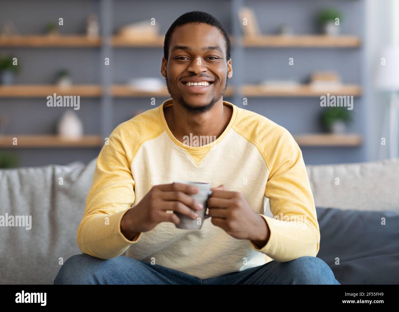 Carefree relaxed handsome business man hi-res stock photography and ...
