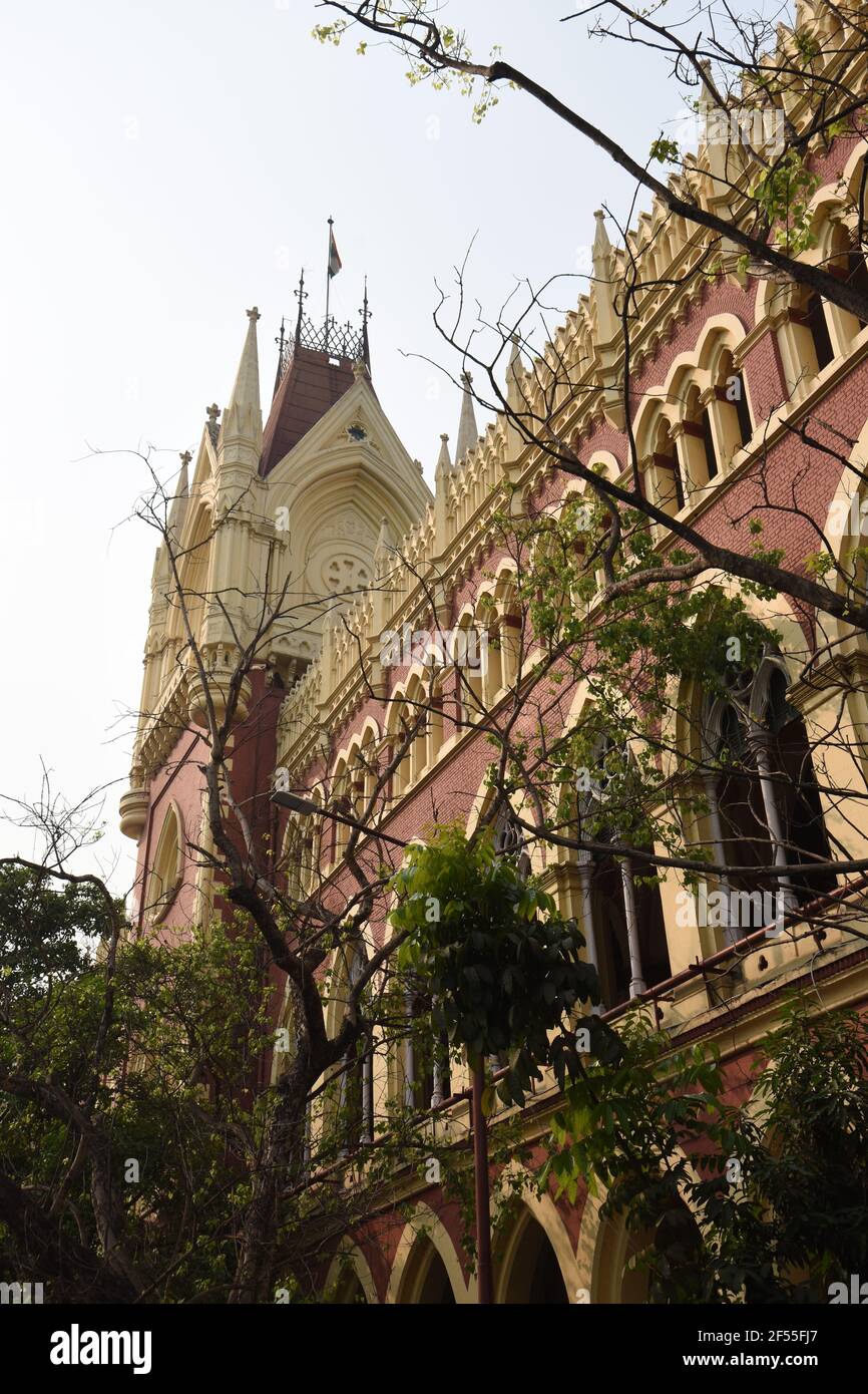 The Calcutta High Court, Kolkata, West Bengal, India. It is the oldest ...