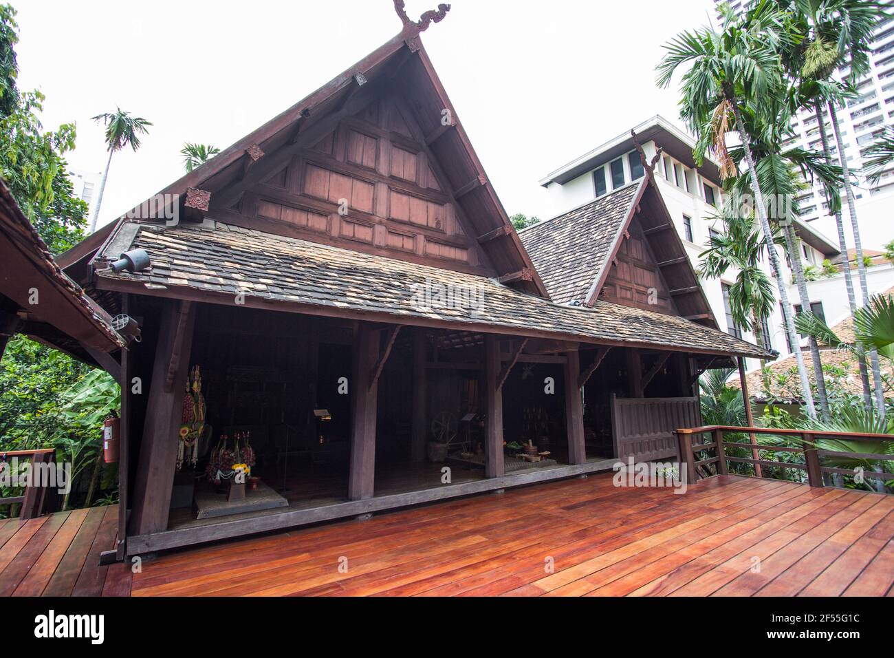 Teak House Thailand High Resolution Stock Photography and Images - Alamy