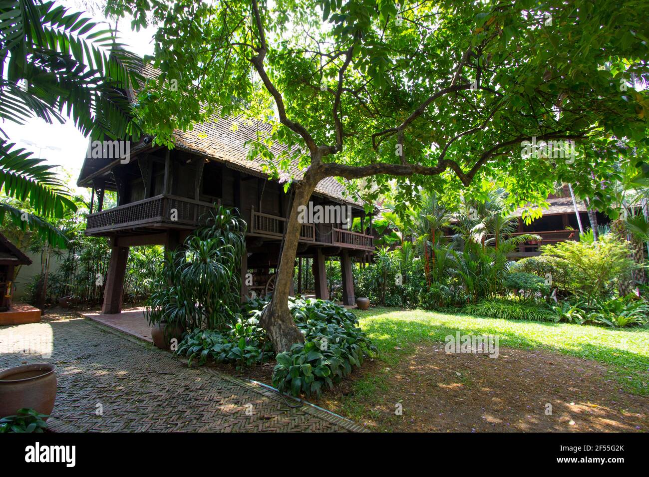 Teak House Thailand High Resolution Stock Photography and Images - Alamy