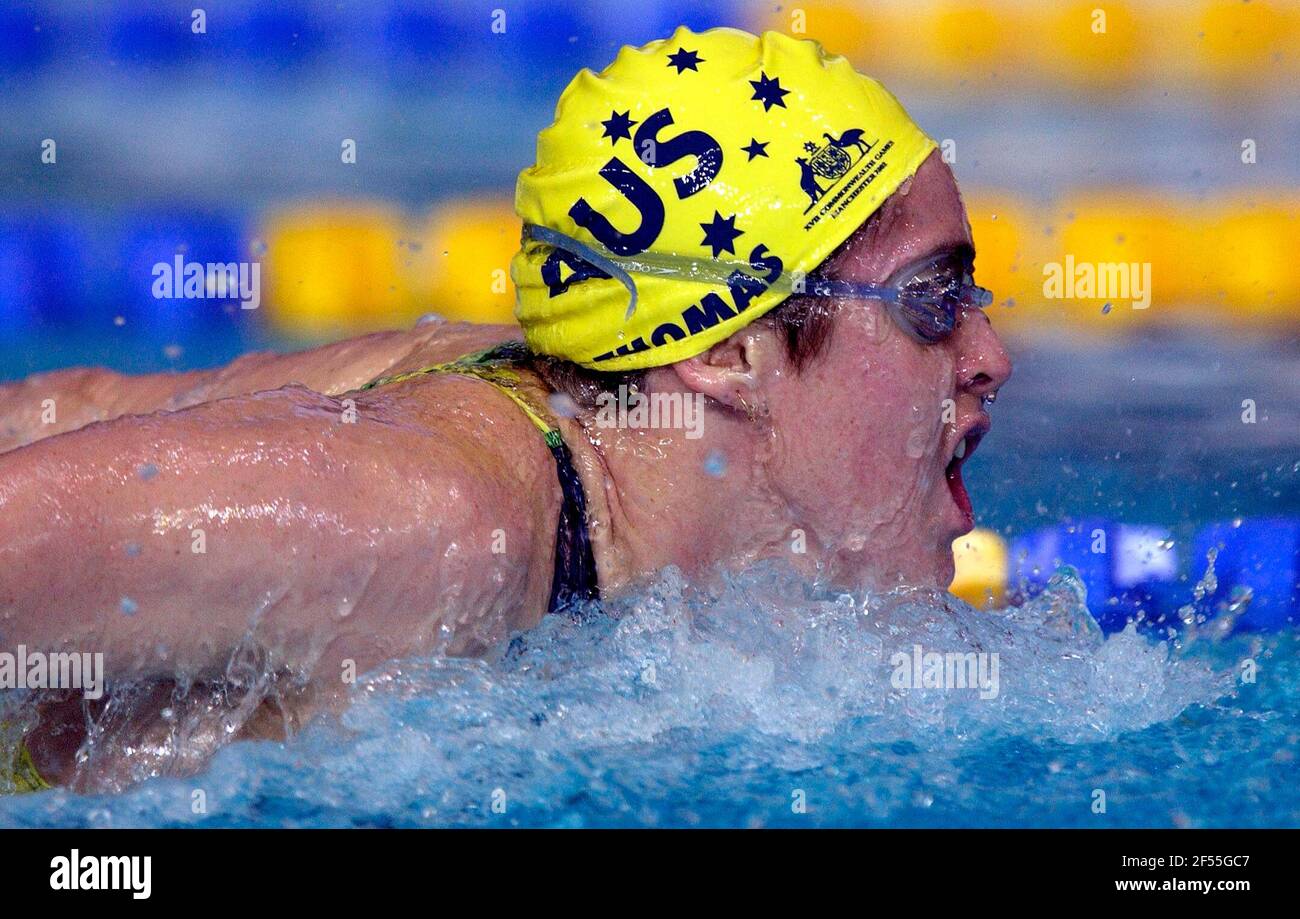 COMMONWEALTH GAMES SWIMMING FINALS 4/8/2002 200M BUTTERFLY WINNER ...