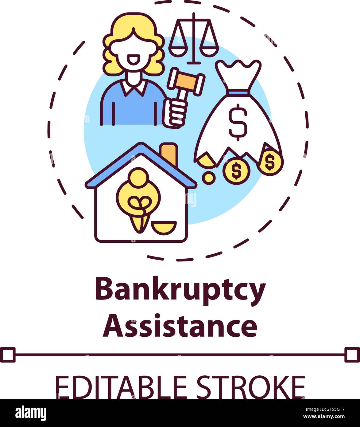 Assistance legal Stock Vector Images - Alamy