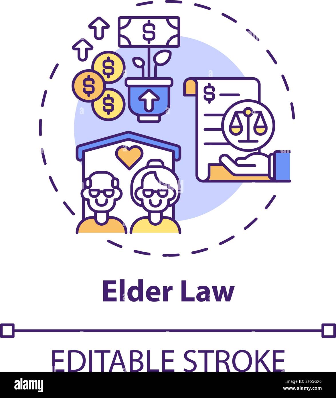 Round elder Cut Out Stock Images & Pictures - Alamy