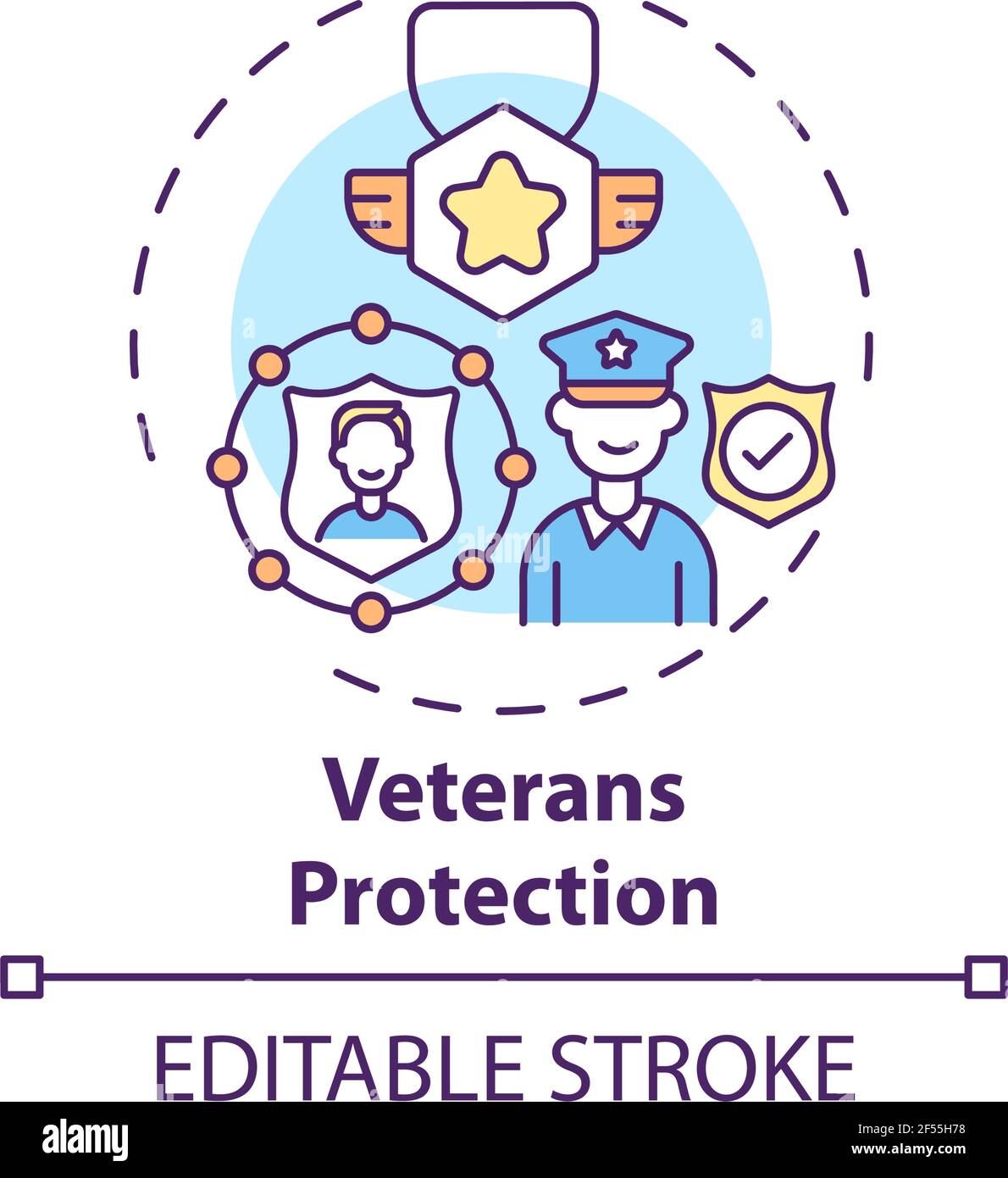Combat veterans Stock Vector Images - Alamy