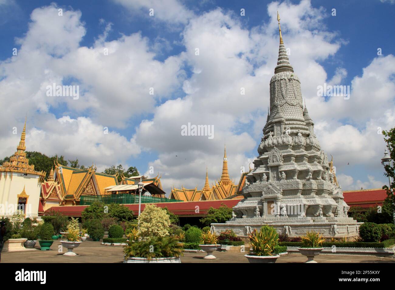 The Royal Palace of Phnom Phen, Cambodia Stock Photo - Alamy
