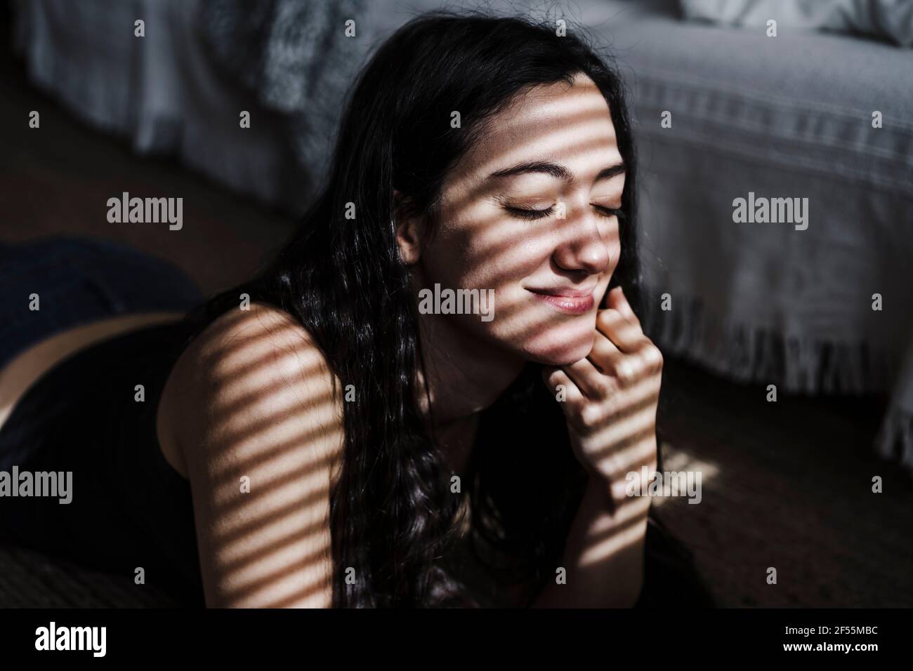 Blinds shadow hi-res stock photography and images - Alamy