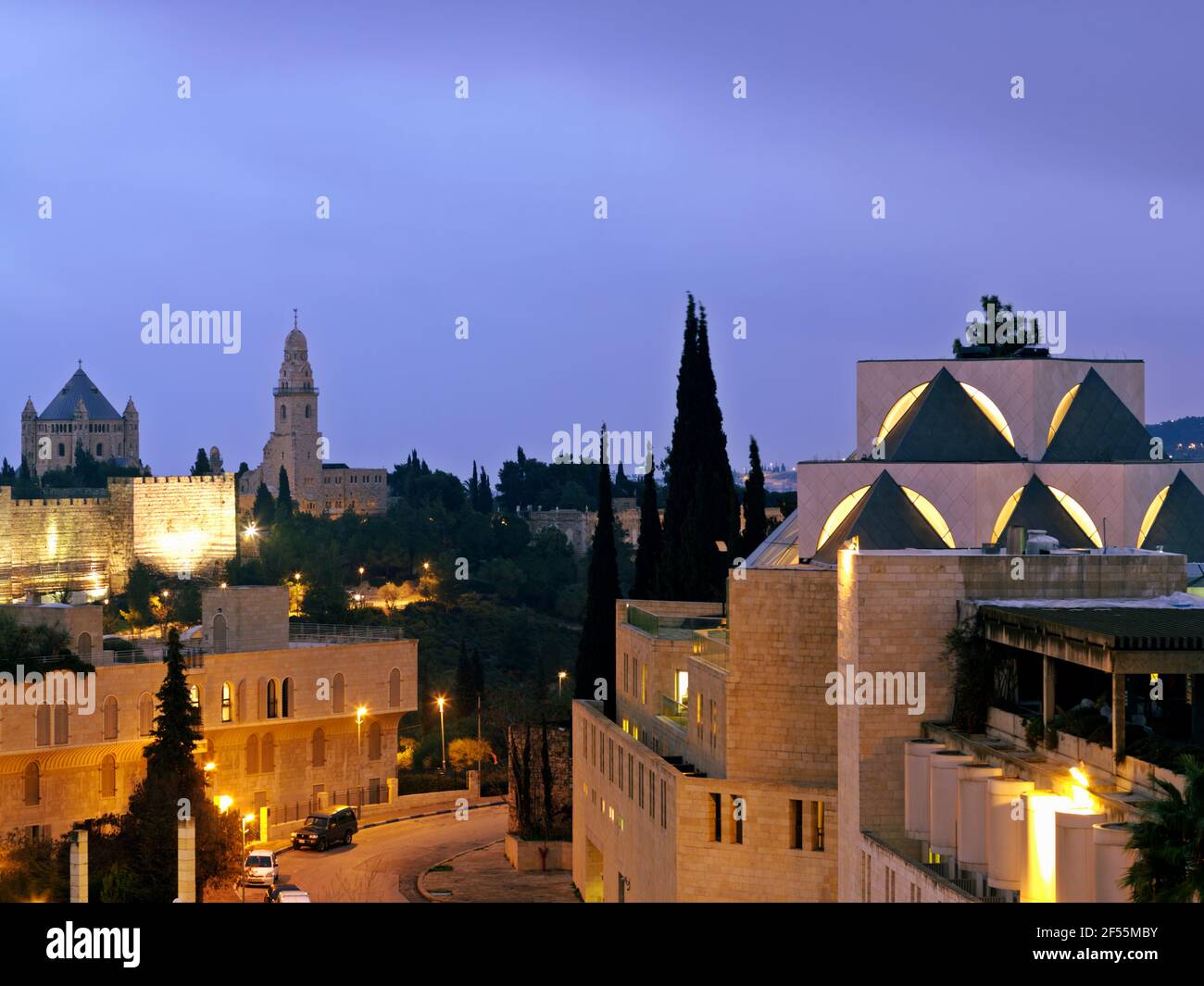 Jerusalem skyline hi-res stock photography and images - Alamy