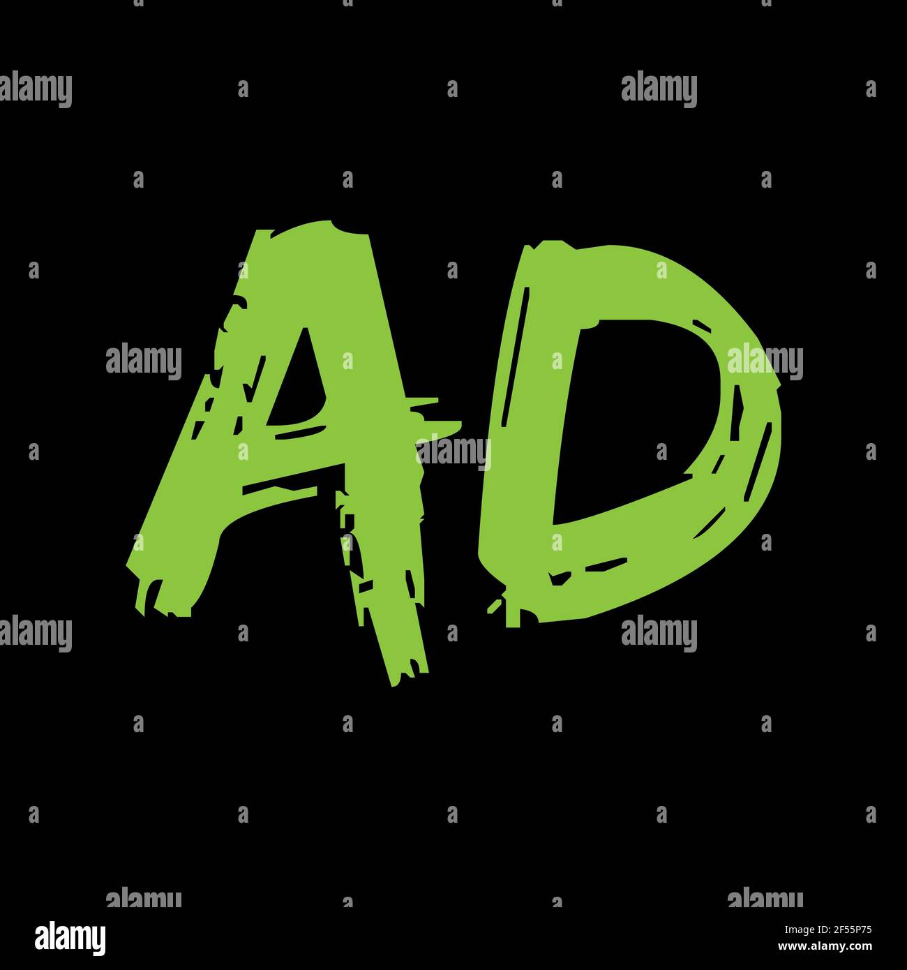 initial AD logo template, vector illustration for company file download ...