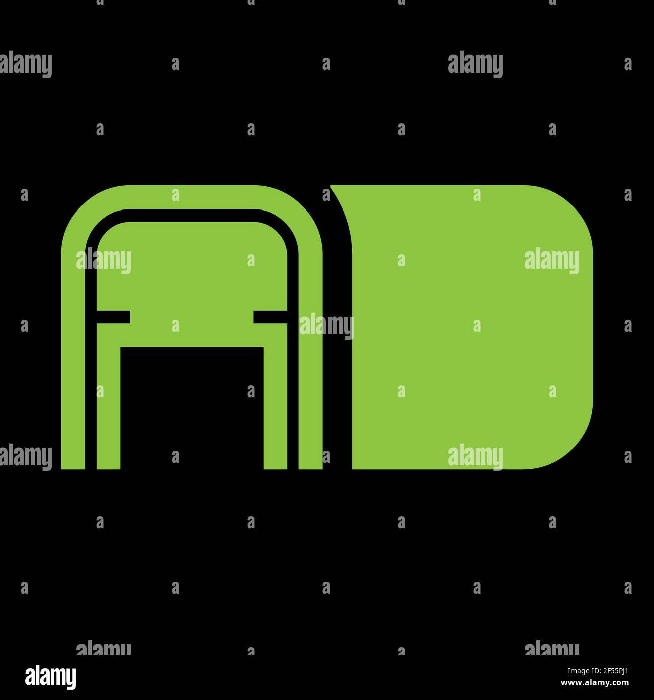 initial AD logo template, vector illustration for company file download ...
