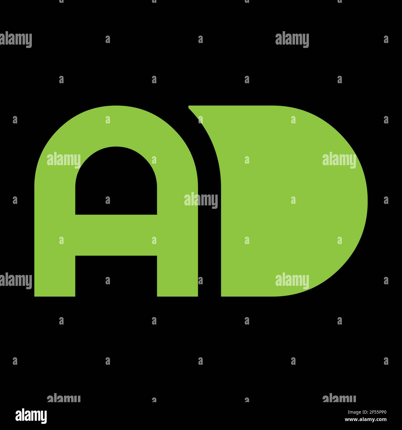 initial AD logo template, vector illustration for company file download ...