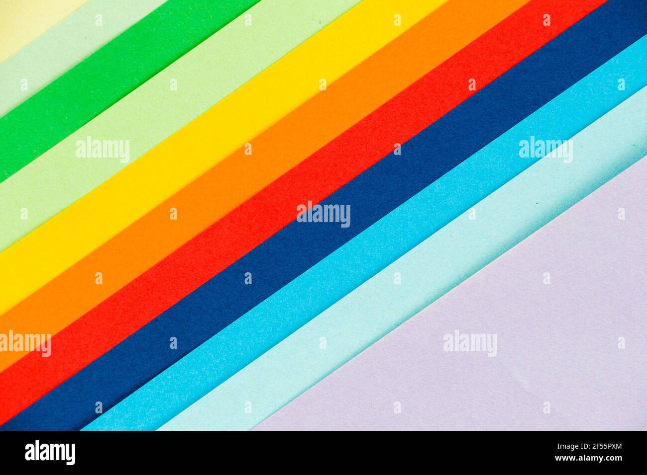 Colorful paper background, paper board and geometric figures, pastel ...