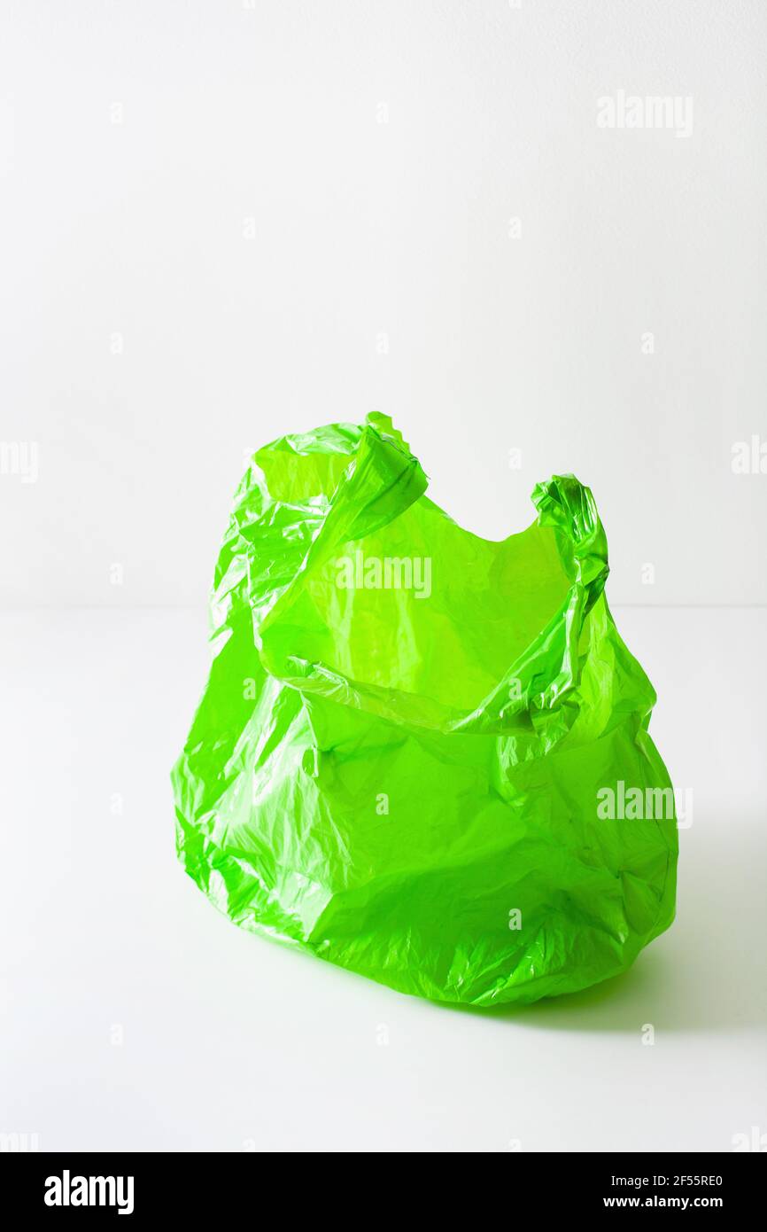 disposable plastic bag, waste, recycling, environmental issues Stock Photo - Alamy