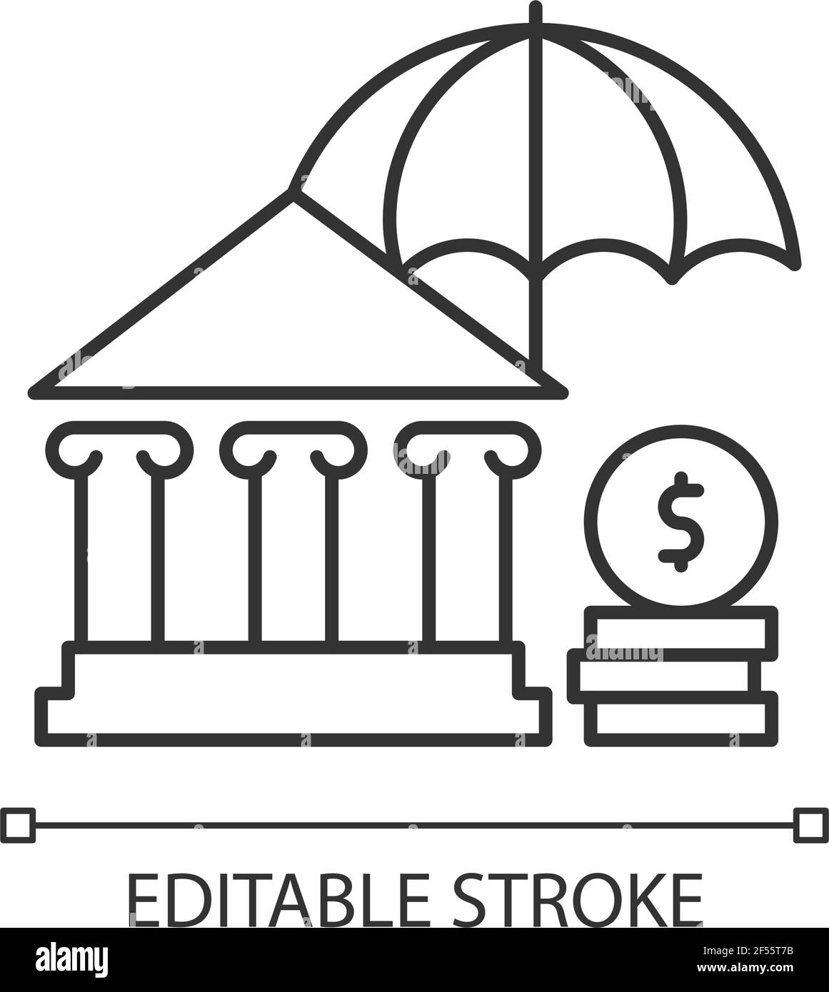 Social insurance linear icon Stock Vector Image & Art - Alamy