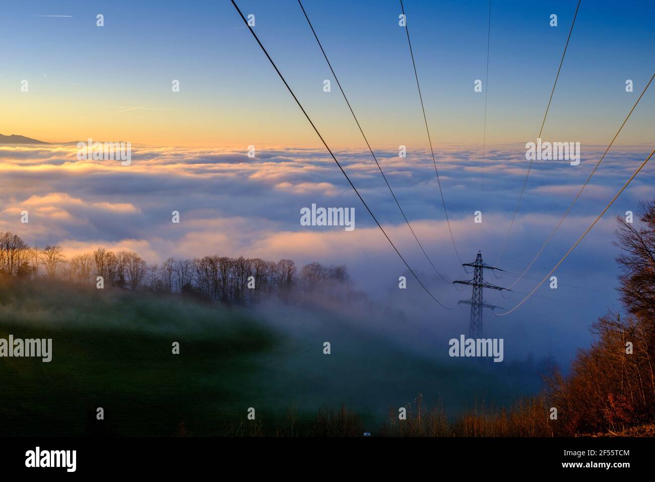 Pfaender mountain sunset hi-res stock photography and images - Alamy