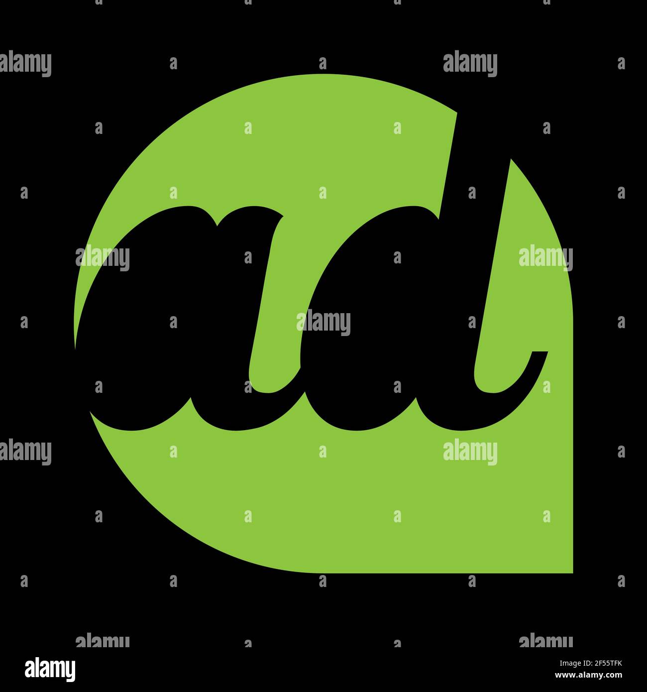 initial AD logo template, vector illustration for company file download ...