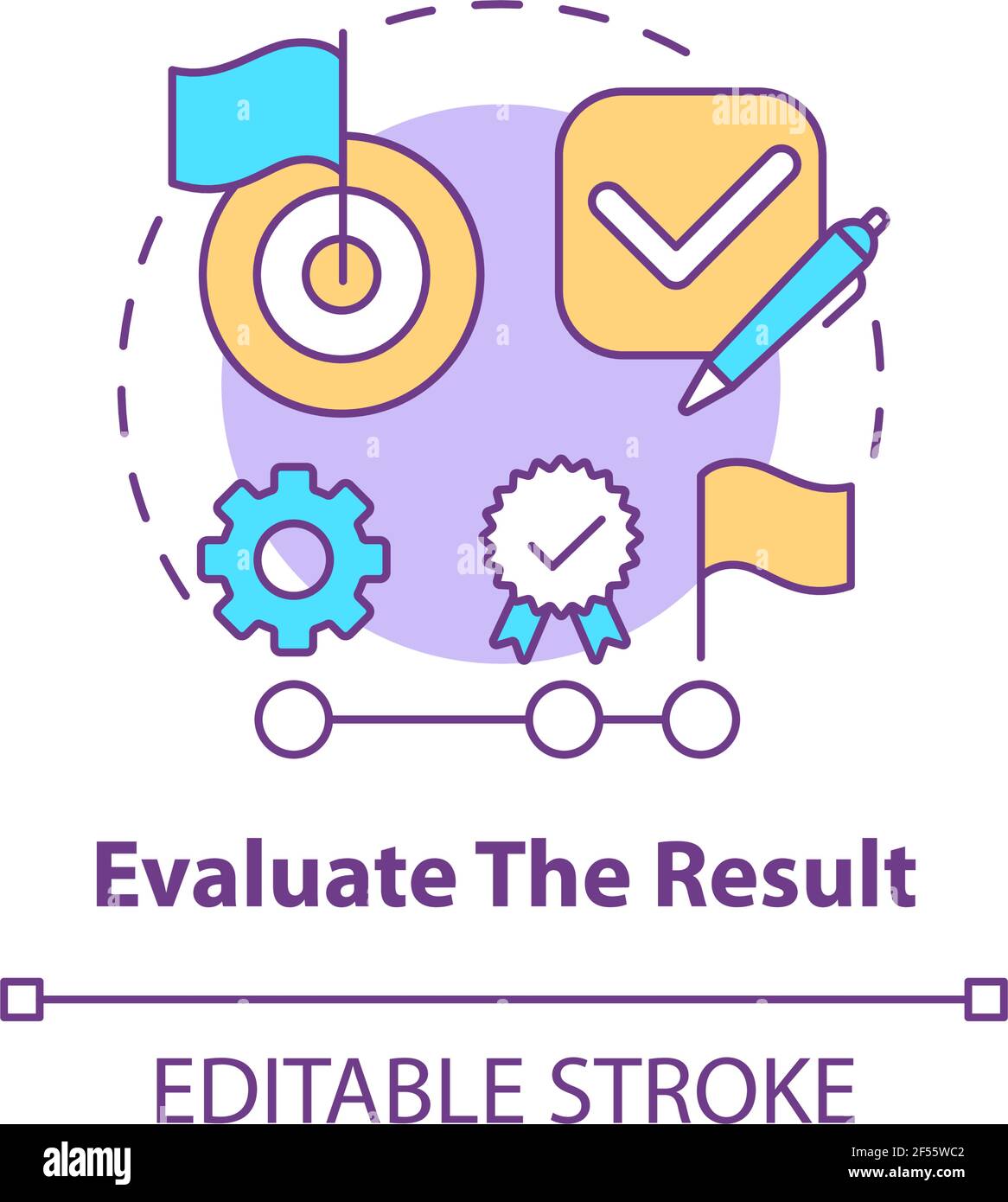 Solving result Stock Vector Images - Alamy