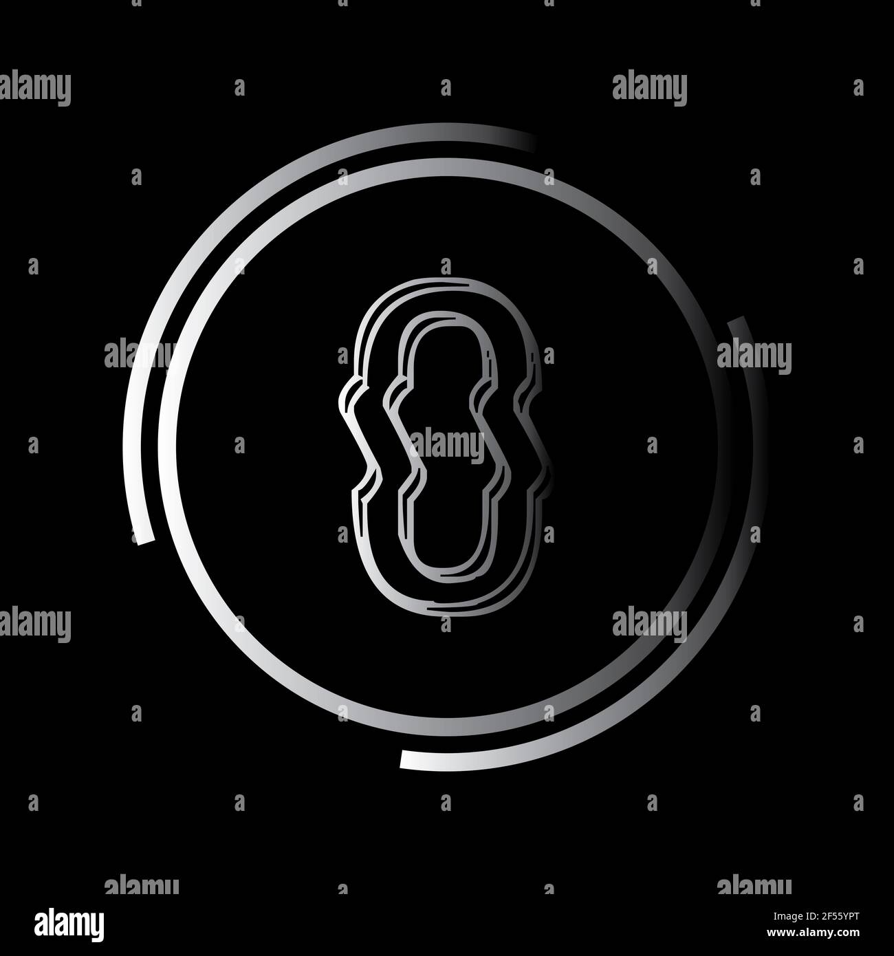 o logo letter modern design Stock Photo - Alamy