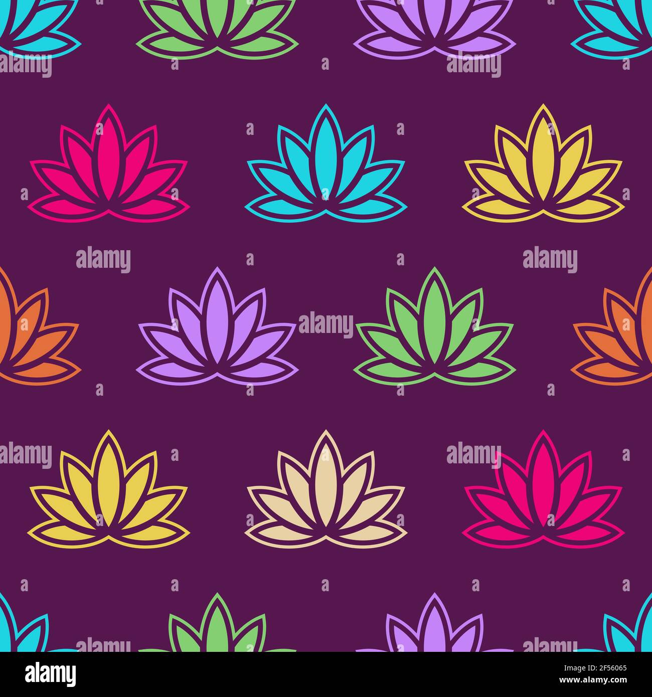 Asian Lotus Pattern High Resolution Stock Photography and Images - Alamy