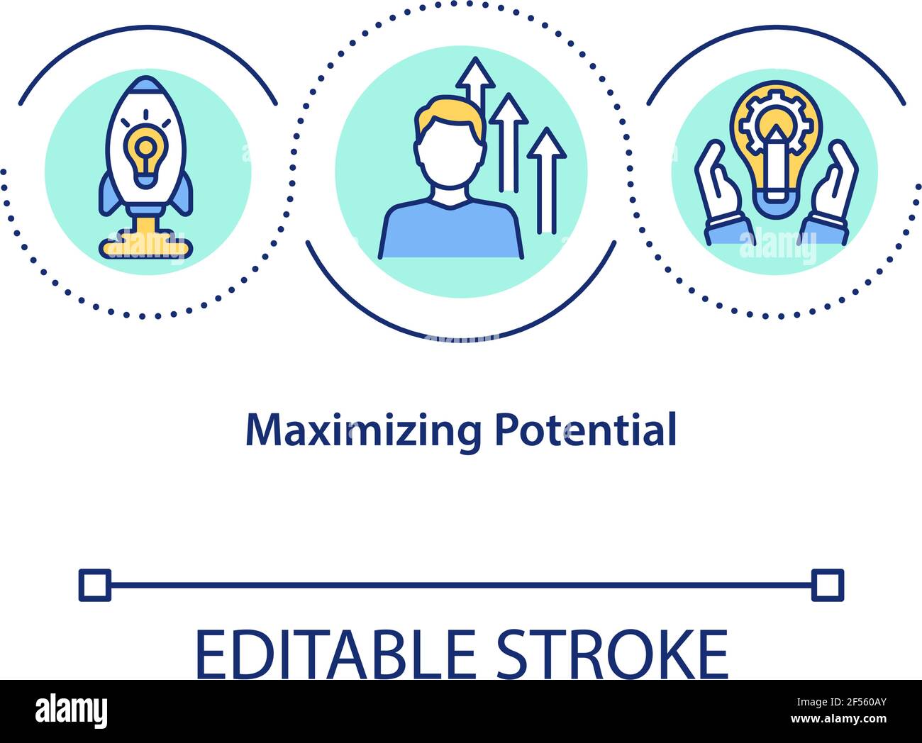 Maximizing potential concept icon Stock Vector Image & Art - Alamy Maximizing potential concept icon Stock Vector Image & Art - Alamy
