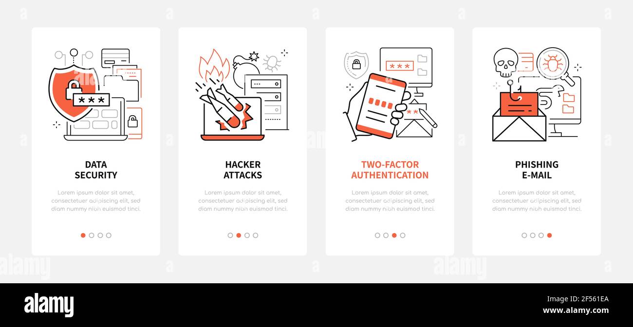 Two factor authentication vector vectors hi-res stock photography and ...