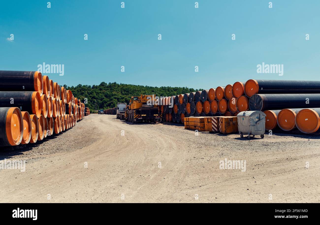Pipe lines system hi-res stock photography and images - Alamy