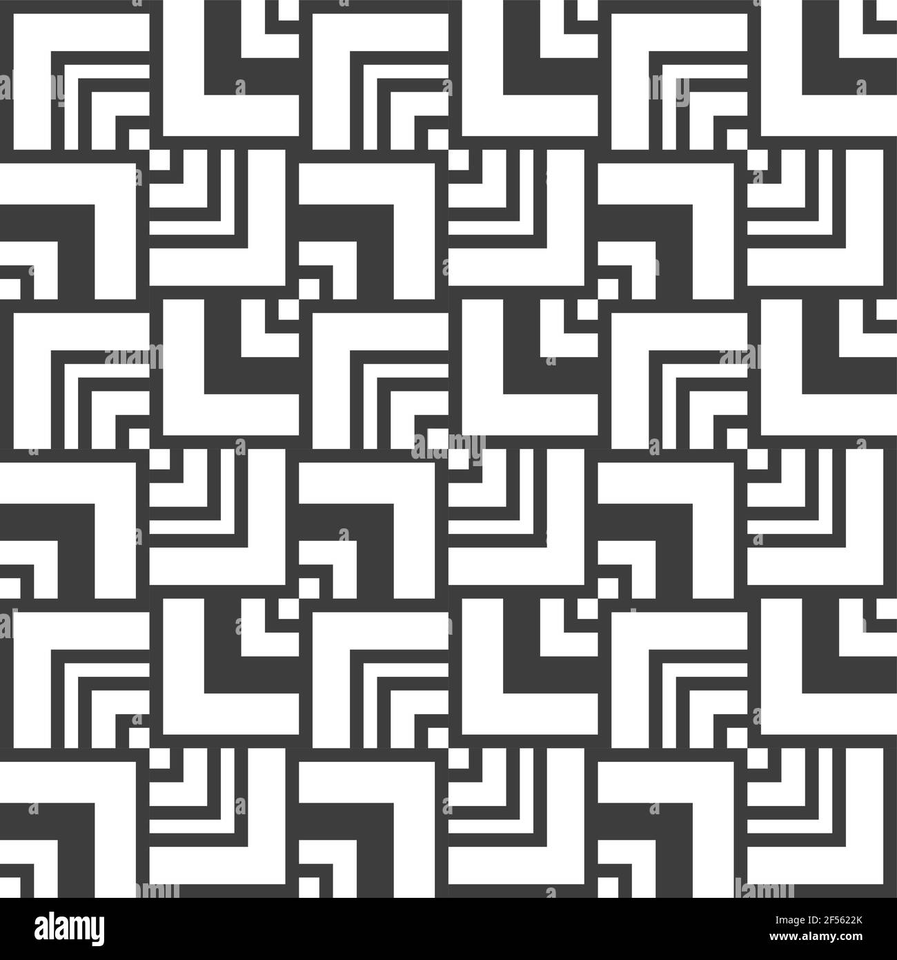 Abstract lines mosaic pattern. Modern stylish texture. Repeating ...