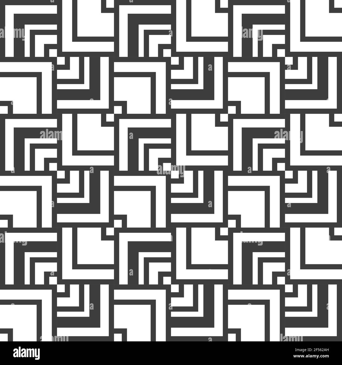 Abstract lines mosaic pattern. Modern stylish texture. Repeating ...