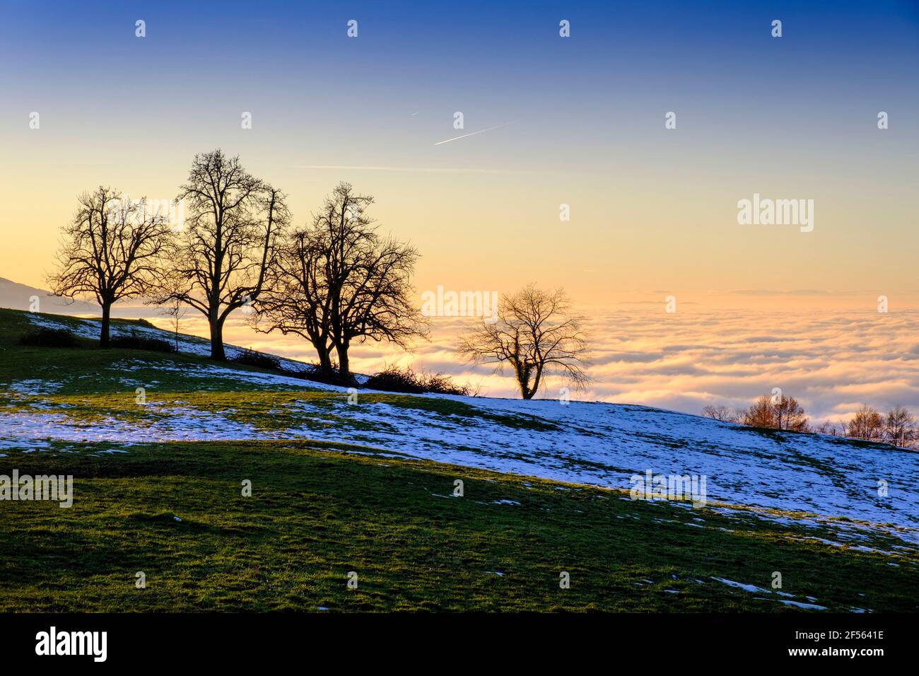 Pfaender mountain sunset hi-res stock photography and images - Alamy