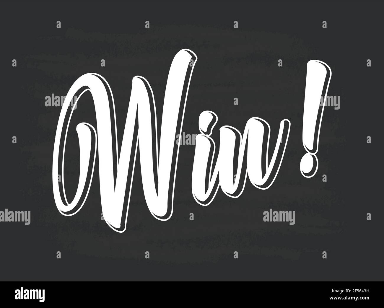 Winner lettering Stock Vector Images - Alamy