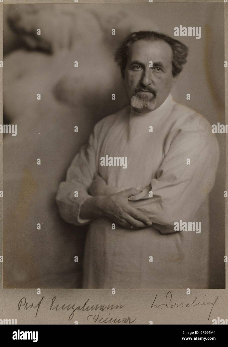 Professor Engelmann, Weimar. State state view Hamburg, collection of ...