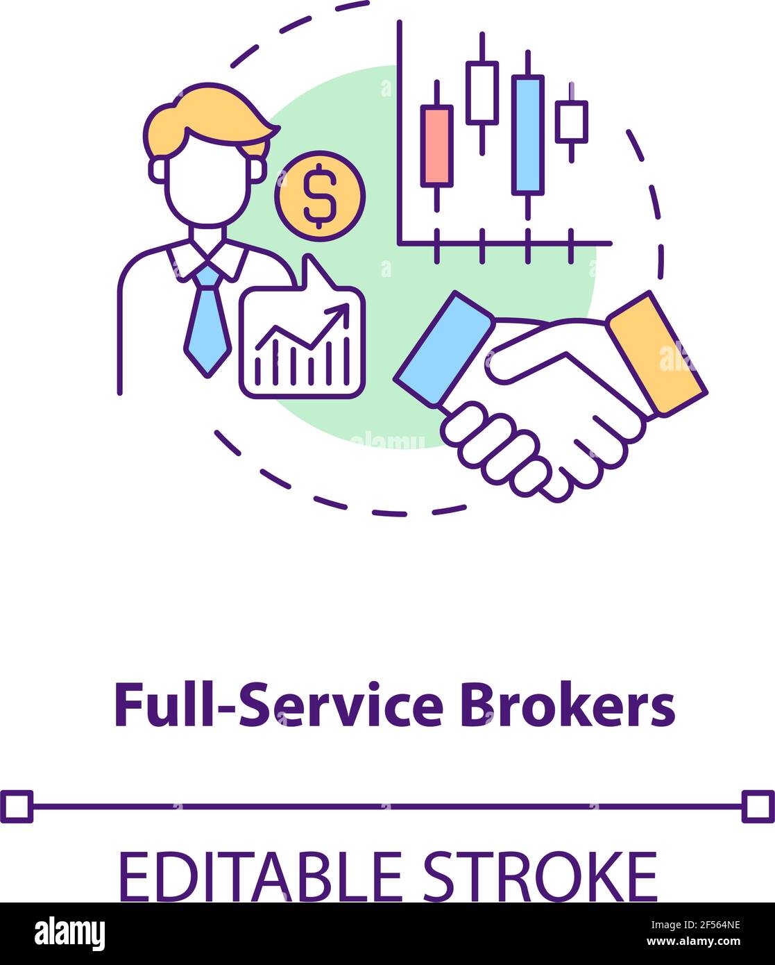 Stock brokers Stock Vector Images - Alamy