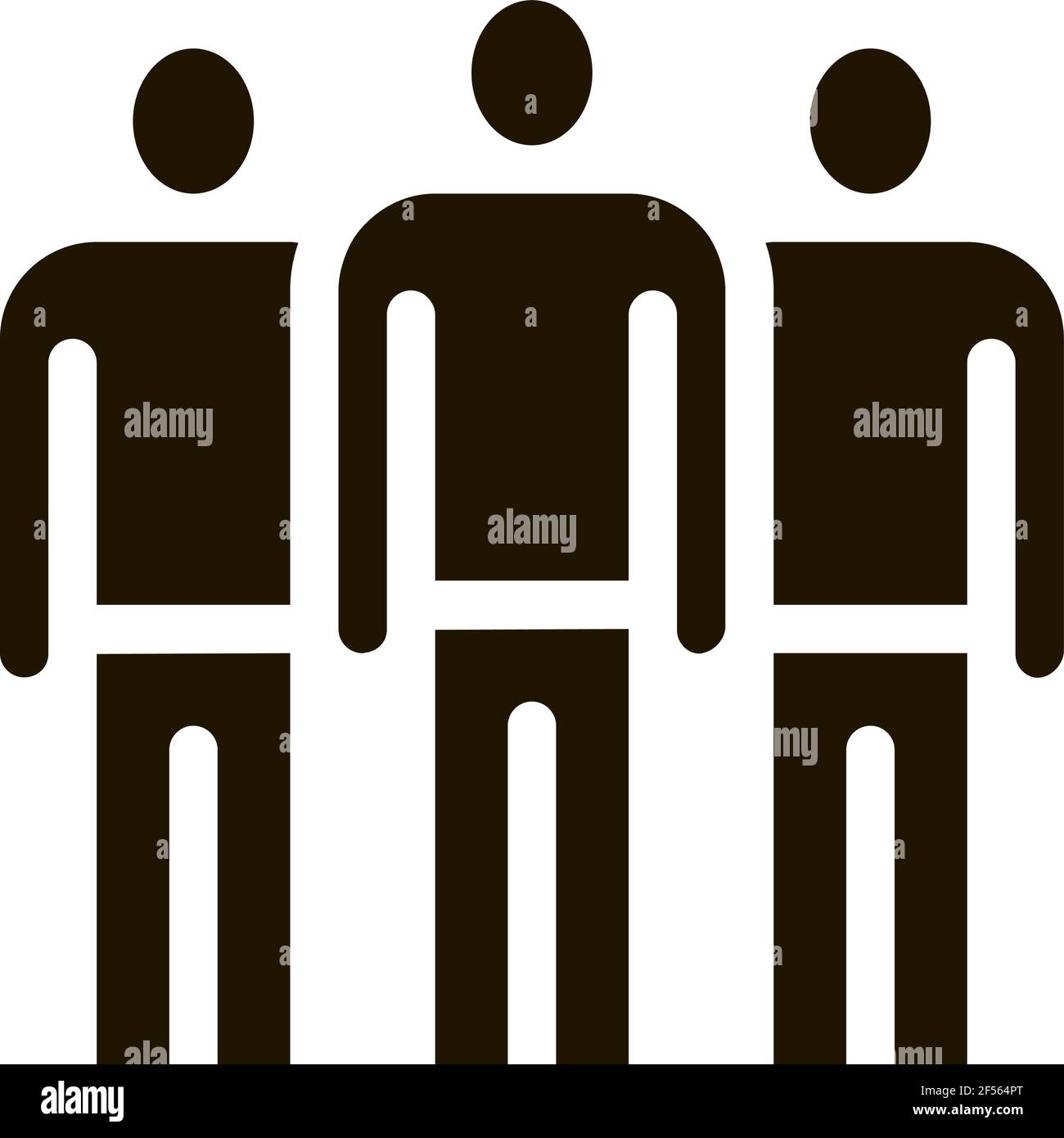 Group icons glyph Cut Out Stock Images & Pictures - Alamy