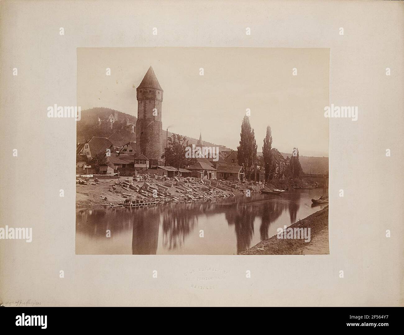 Wertheim castle wertheim old town hi-res stock photography and images ...