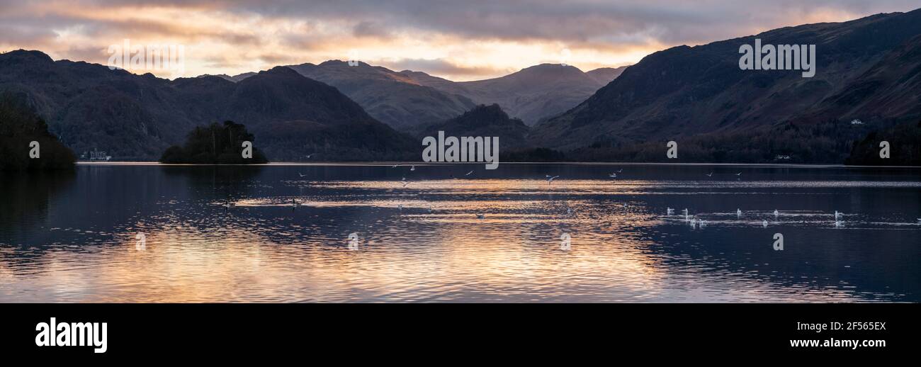 Derwentwater sunset hi-res stock photography and images - Alamy