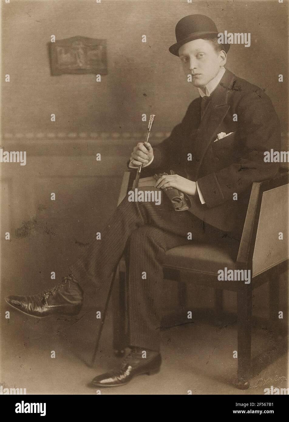 Monsieur Mabire de Paris. Collection of Juhl, acquired 1916 Stock Photo ...