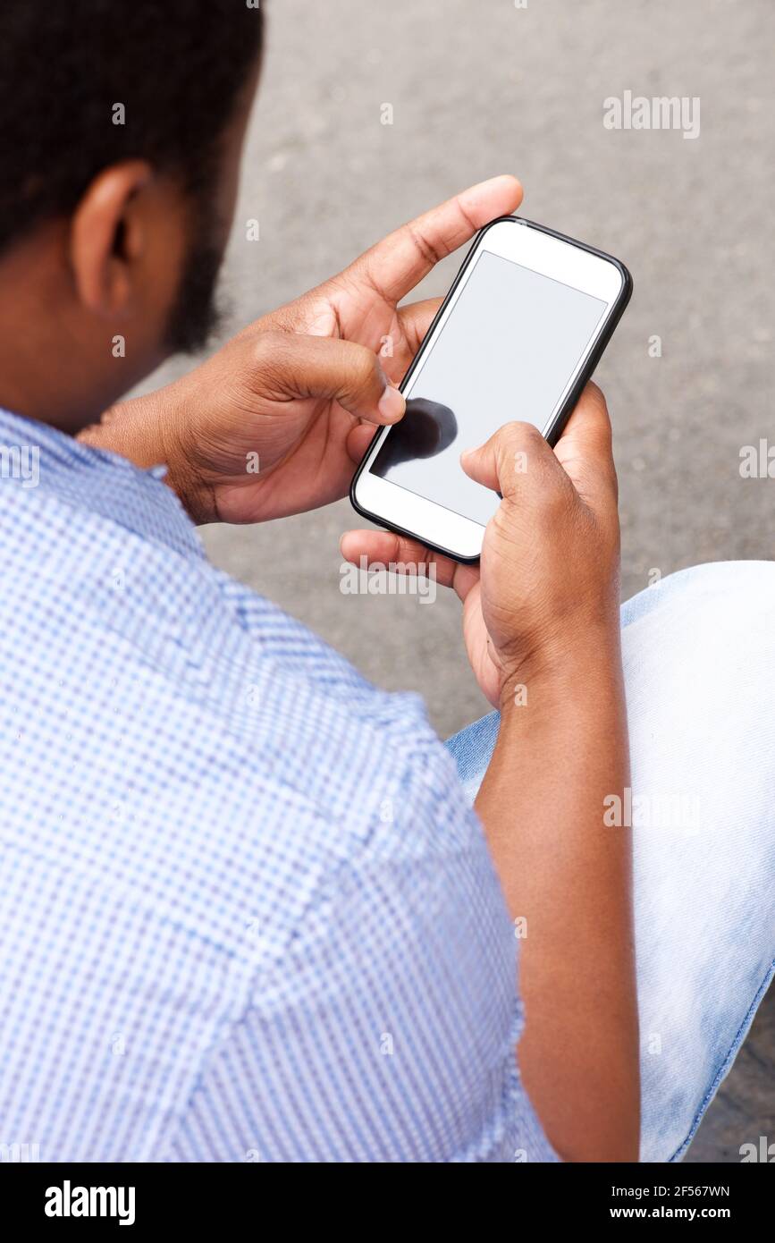 Man looking over shoulder behind hi-res stock photography and images ...