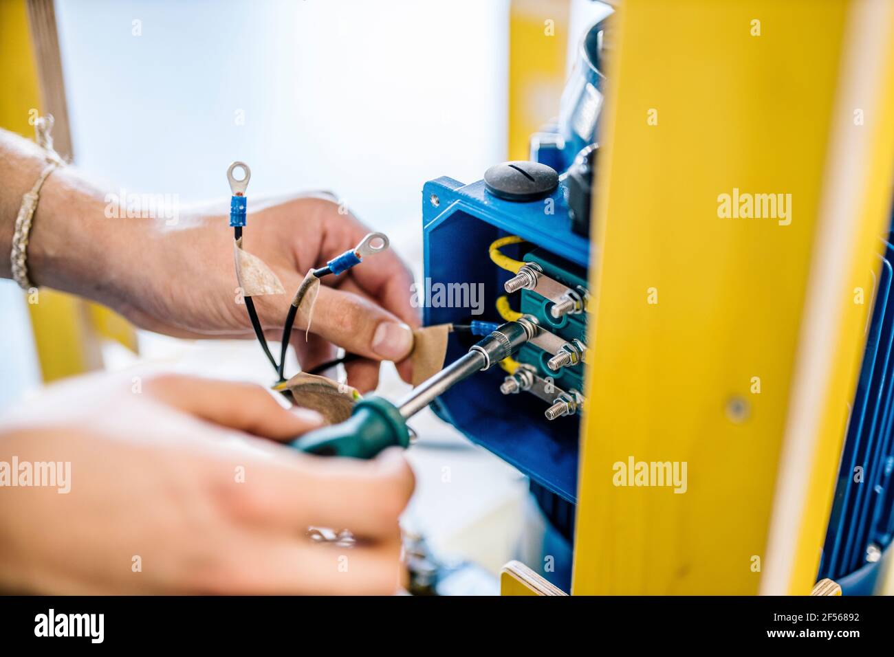 Repairing Electrical Cables High Resolution Stock Photography and ...