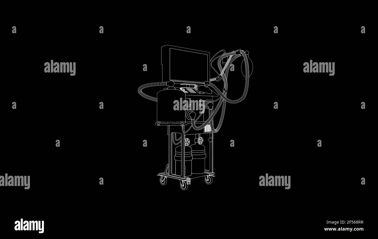 Icu monitor Black and White Stock Photos & Images - Alamy