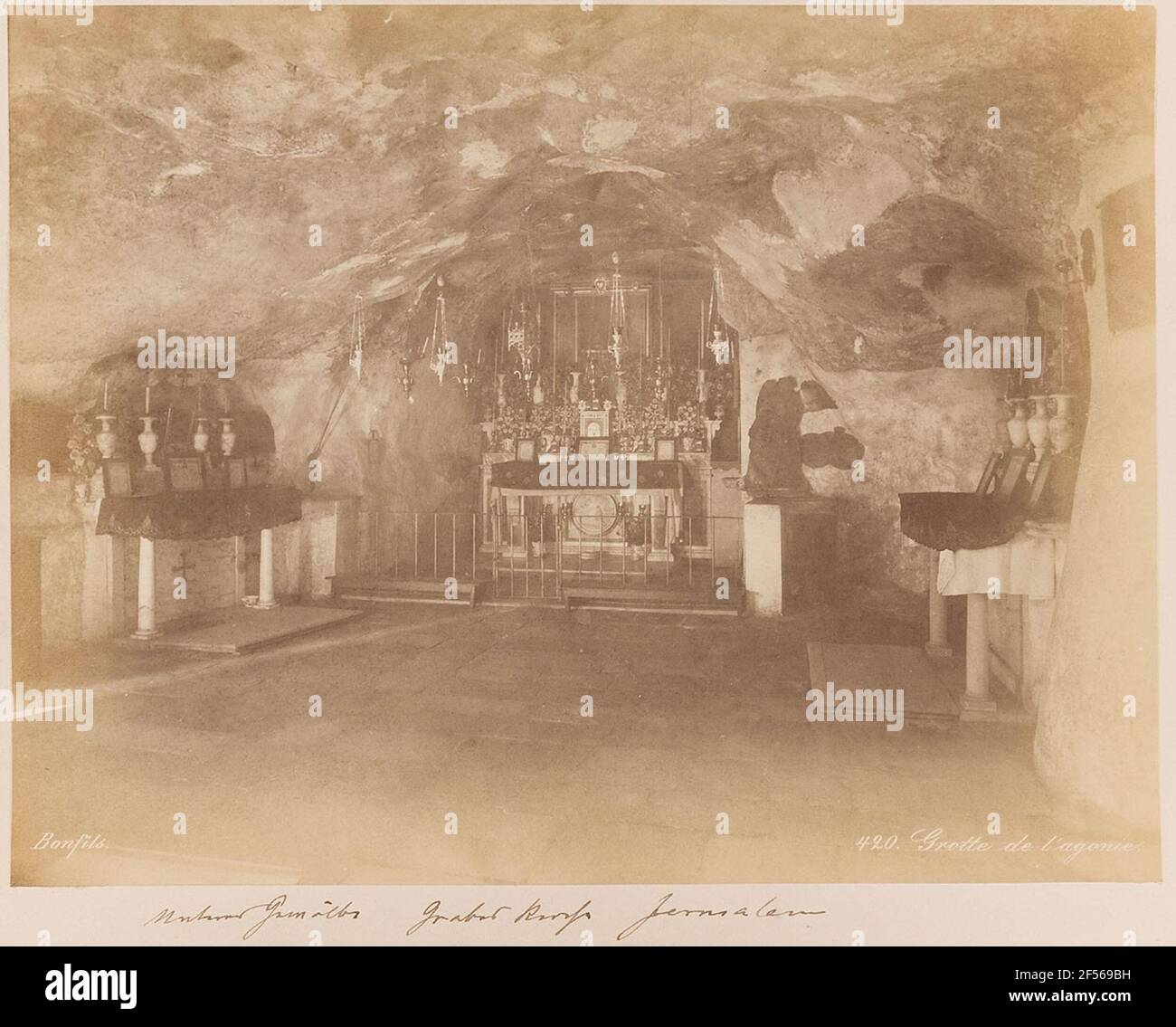 Grotto of agony Stock Photo - Alamy