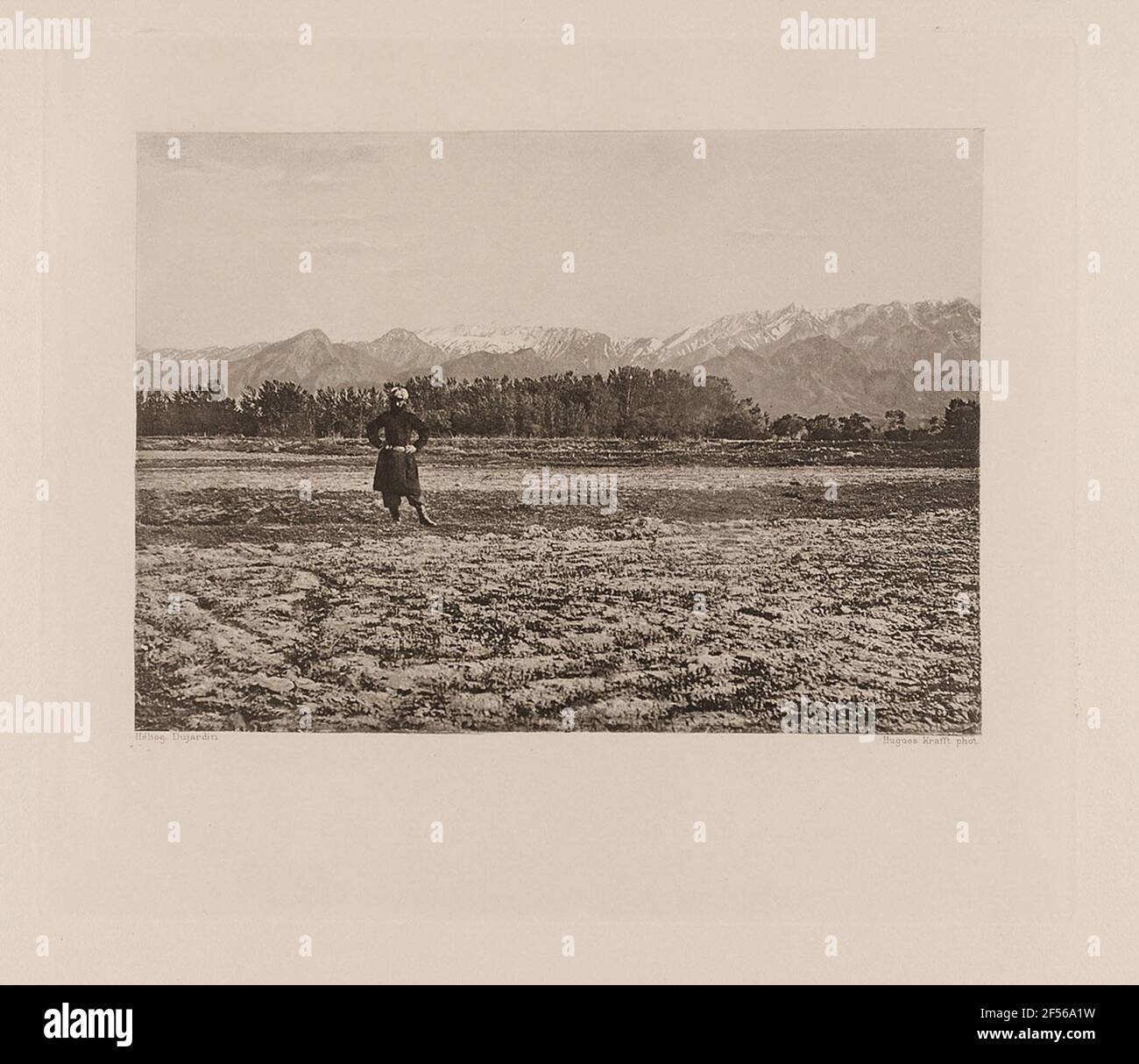 The mountain range south-east of Samarkand ", Aus Dem Buch" through the ...