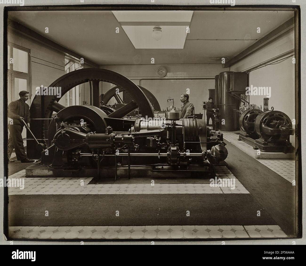 In the engine room Stock Photo - Alamy