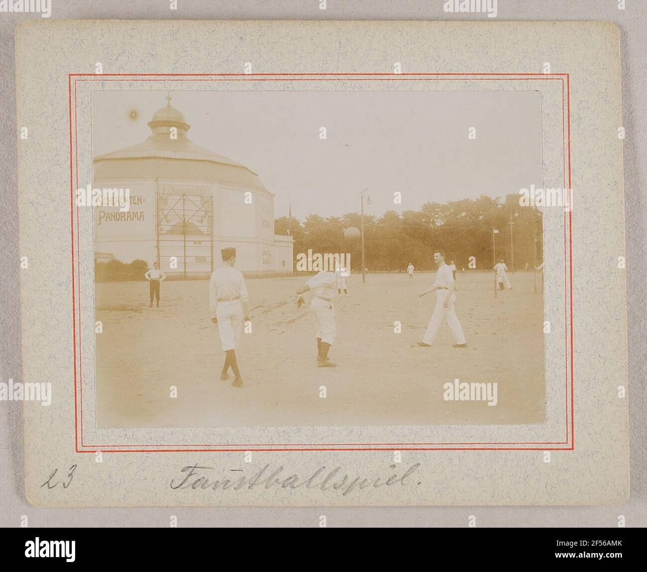 Fistball game Stock Photo - Alamy