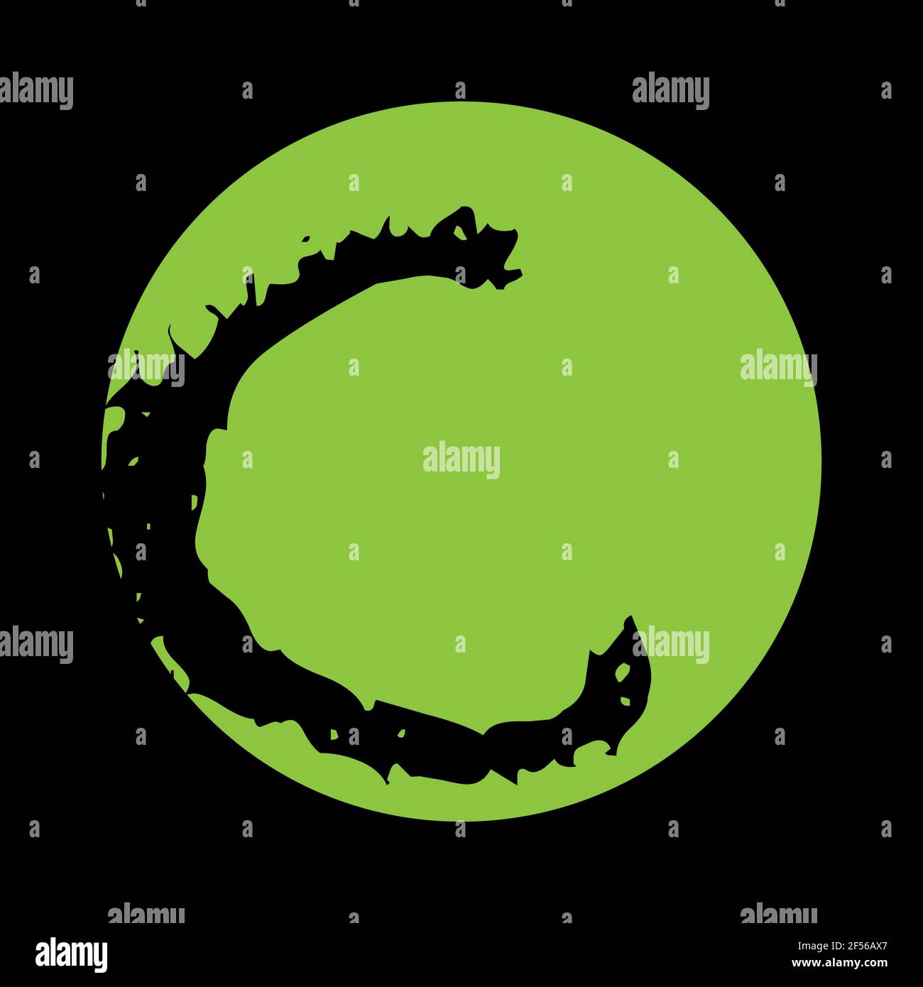 Letter C vector line logo design. Creative minimalism logotype icon ...